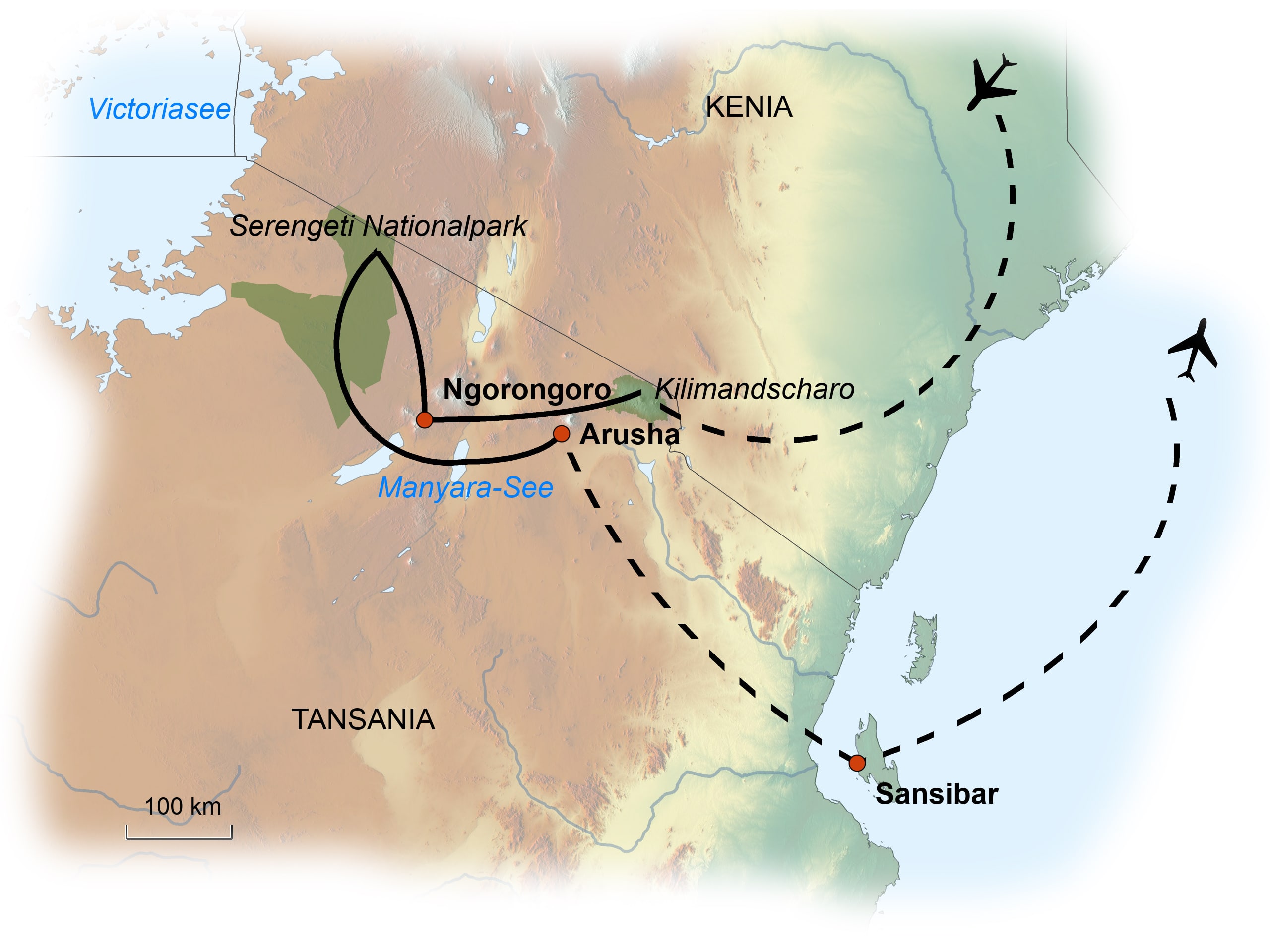 Tansania und Sansibar Gruppenreise 2023 - Kiwitours